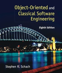 Object-Oriented and Classical Software Engineering 8th edition ...