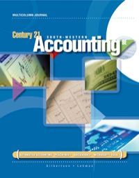Century 21 Accounting: Multicolumn Journal 9th edition | 9781133466536 ...