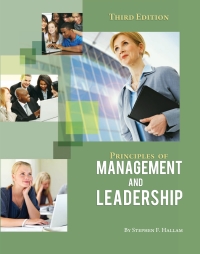 Principles of Management and Leadership 3rd edition | 9781626612983 ...