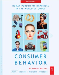Consumer Behavior--Human Pursuit of Happiness in The World of Goods 4th ...