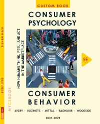 CONSUMER PSYCHOLOGY/CONSUMER BEHAVIOR (Custom Book for CMICH) 5th ...