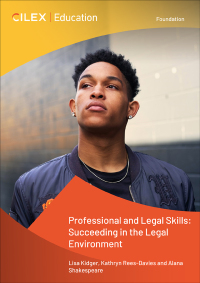 Professional and Legal Skills: Succeeding in the Legal Environment 1st ...