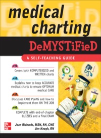 Medical Charting Demystified 1st edition | 9780071498487, 9780071498487 ...