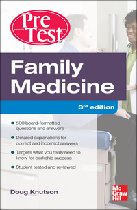 Family Medicine PreTest Self-Assessment And Review, Third Edition 3rd ...