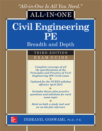 Civil Engineering All-In-One PE Exam Guide: Breadth and Depth, Third ...
