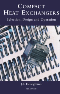 Compact Heat Exchangers: Selection, Design and Operation ...