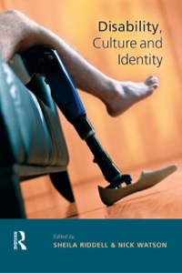 Disability, Culture and Identity | 9780130894403, 9780130894403 ...