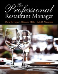 Professional Restaurant Manager, The 1st edition | 9780132739924 ...
