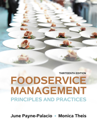 Foodservice Management: Principles and Practices 13th edition ...