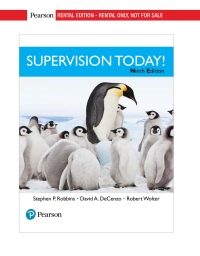Supervision Today! 9th edition | 9780134730356, 9780134730776 | VitalSource