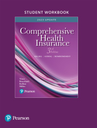 Student Workbook for Comprehensive Health Insurance 3rd edition ...