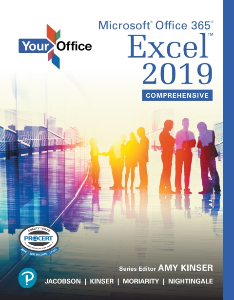 Textbook Brokers - Jamestown: Your Office:Ms.Excel 2019,Comprehensive Textbook Brokers - Jamestown: Your Office:Ms.Excel 2019,Comprehensive