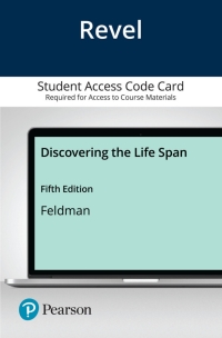 Revel Access Code for Discovering the Life Span 5th edition | 9780135685372, 9780135685372 ...