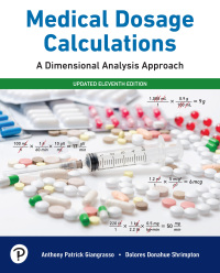 Medical Dosage Calculations 11th edition | 9780136877127, 9780136877042 ...