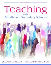 Teaching in the Middle and Secondary Schools (Pearson+) 11th edition ...