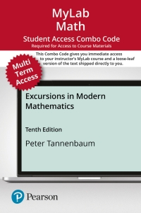 MyLab Math with Pearson eText -- Combo Access -- for Excursions in ...