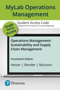 MyLab Operations Management with Pearson eText Access Code for ...