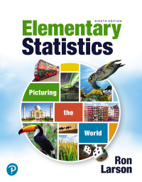Elementary Statistics: Picturing the World 8th edition | 9780137493326 ...