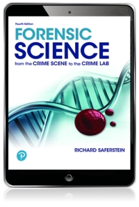 Forensic Science: From the Crime Scene to the Crime Lab (Pearson+) 4th edition | 9780134806112 ...