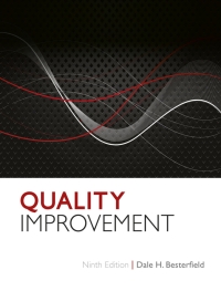 Quality Improvement (Pearson+) 9th edition | 9780132624411 ...