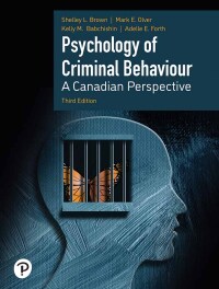 Psychology of Criminal Behaviour 3rd edition | 9780137703371 ...