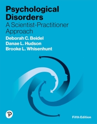 Pearson eText Psychological Disorders: A Scientist-Practitioner ...