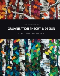 Organization Theory and Design 3rd edition | 9780176532208 ...