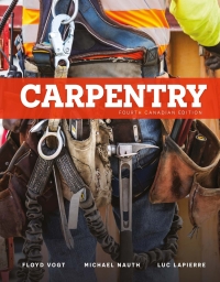 Carpentry 4th edition | 9780176884925, 9780176885083 | VitalSource