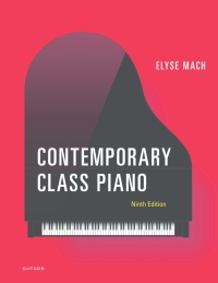 Contemporary Class Piano 9th edition | 9780190078294, 9780190089023 ...