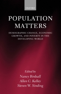 Population Matters 1st edition | 9780199244072, 9780191529535 | VitalSource