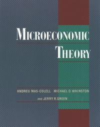 Microeconomic Theory | 9780195073409, 9780197546185 | VitalSource