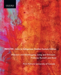 Introduction to Indigenous Studies: FNUC custom edition | 9780199014774 ...