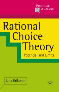 Rational Choice Theory 1st edition | 9780230545083, 9780230343795 ...