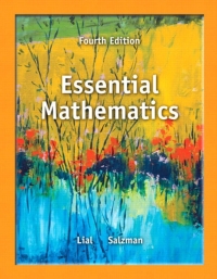 Essential Mathematics 4th edition | 9780321845054, 9780321915849 ...