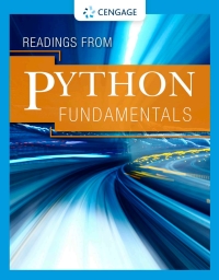 MindTap for Cengage's Python Fundamentals, 1 term Instant Access 1st ...