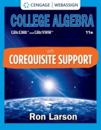 WebAssign with Corequisite Support for Larson's College Algebra, 11th ...