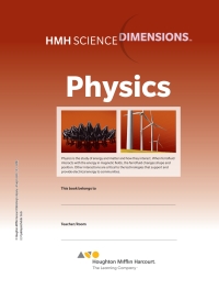 HMH Science Dimensions Physics 1st edition | 9780358047186 ...