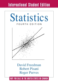 Statistics (International Student Edition) 4th edition | 9780393930436 ...