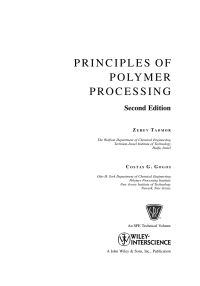Principles of Polymer Processing 2nd edition | 9781118393222 ...