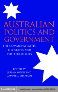 Australian Politics and Government 1st edition | 9780521825078 ...