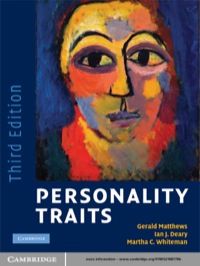 Personality Traits 3rd edition | 9780521887786, 9780511700439 | VitalSource