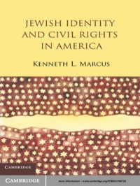Jewish Identity and Civil Rights in America 1st edición | 9780521766739 ...