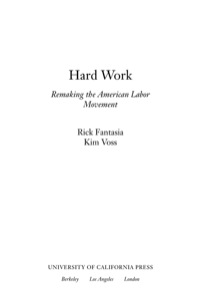 Hard Work 1st edition | 9780520240902, 9780520937710 | VitalSource