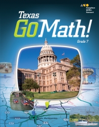Go Math Texas Student Interactive Worktext Grade 7 | 9780544050877 ...