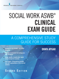 Social Work ASWB Clinical Exam Guide 2nd edition | 9780826147134 ...