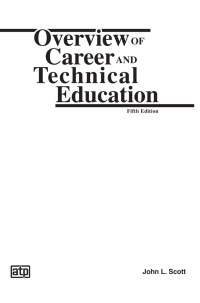 Overview of Career and Technical Education 5th edition | 9780826940186 ...