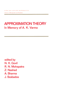Approximation Theory 1st edition | 9780824701857, 9781000146035 | VitalSource