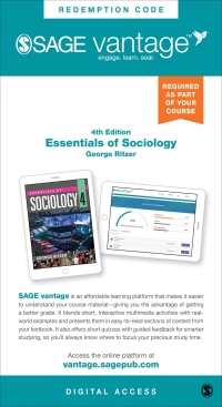 Sage Vantage: Essentials of Sociology 4th edition | 9781071807378 ...
