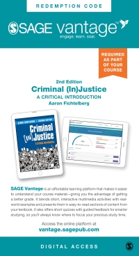 Sage Vantage: Criminal (In)Justice: A Critical Introduction 2nd edition ...