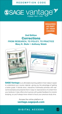 Sage Vantage: Corrections: From Research, to Policy, to Practice 2nd edition | 9781071871492 ...